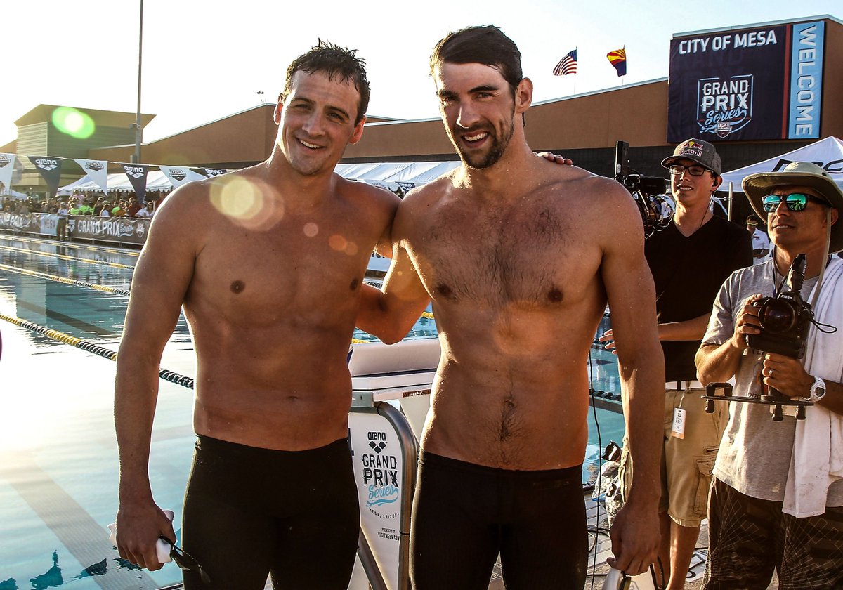 Michael Phelps. Ryan Lochte. TONIGHT they race against each other for ...