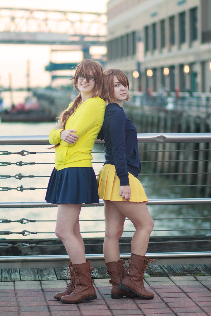 Durarara Mairu And Kururi Cosplay