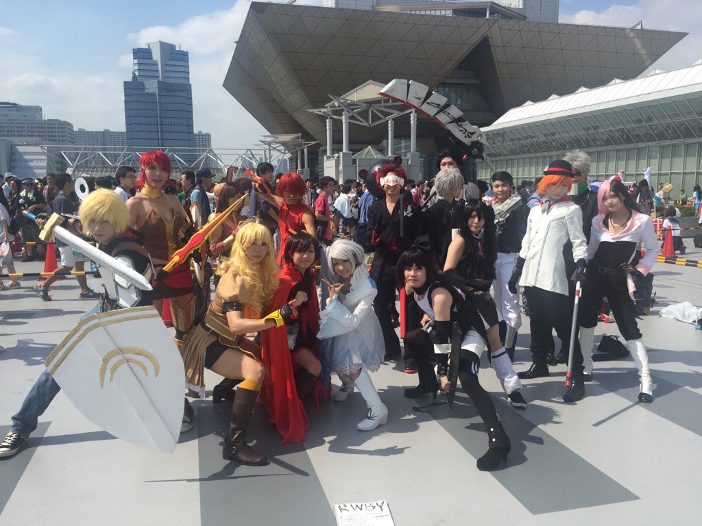 While browsing Twitter, I came across cosplayers dressing as RWBY ... While browsing Twitter, I came across cosplayers dressing as RWBY ...