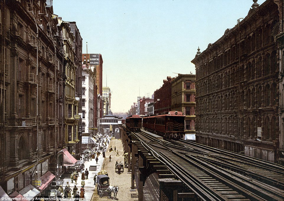 Fascinating color postcards reveal daily life in america in the 1900s ...