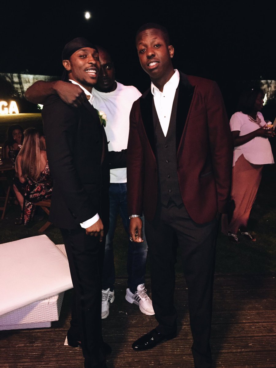 Congratulations to mr & mrs adenuga. when a grime boss has a wedding it ...