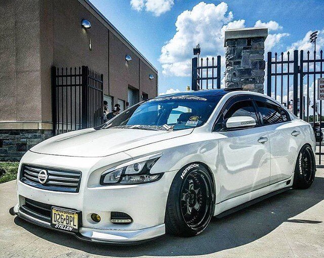 Stanced Nissan Maxima