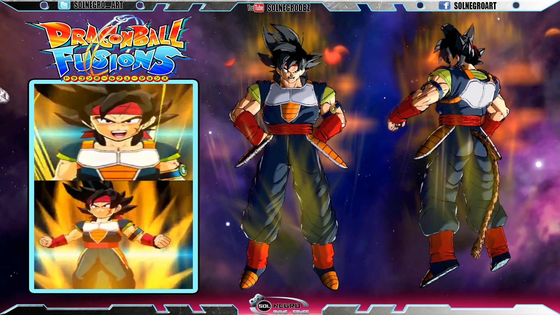 Goku And Bardock Fusion