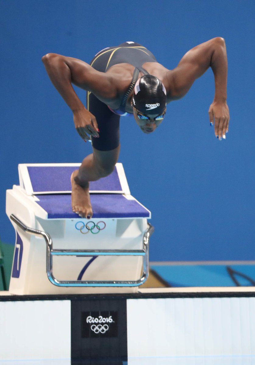Sugar Land's Simone Manuel wins Silver Medal in the 50M freestyle race ...