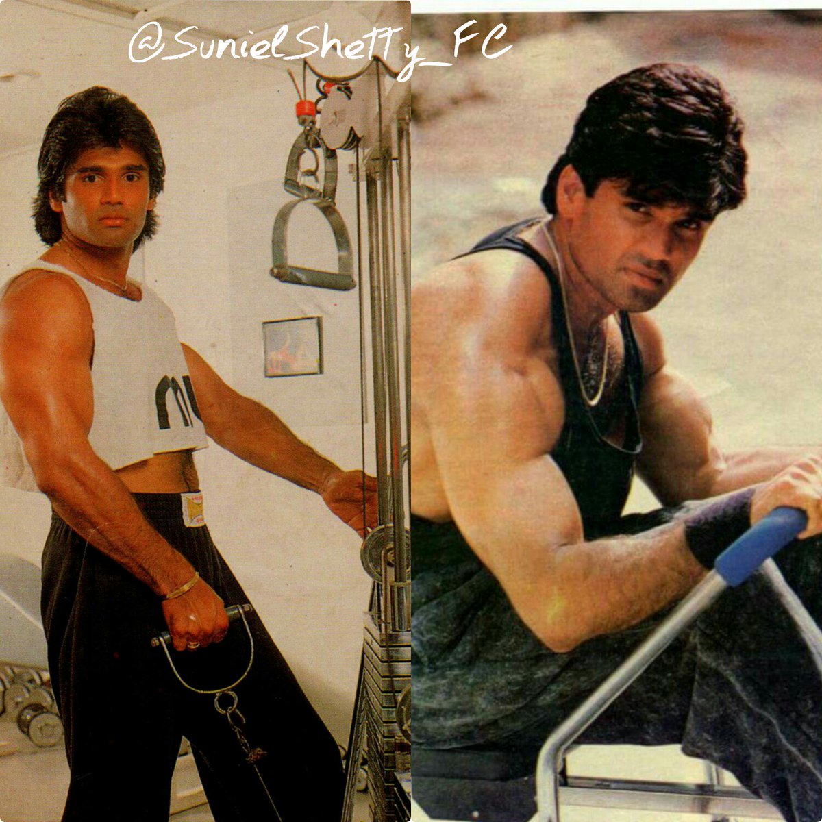 Sunil Shetty In Gym