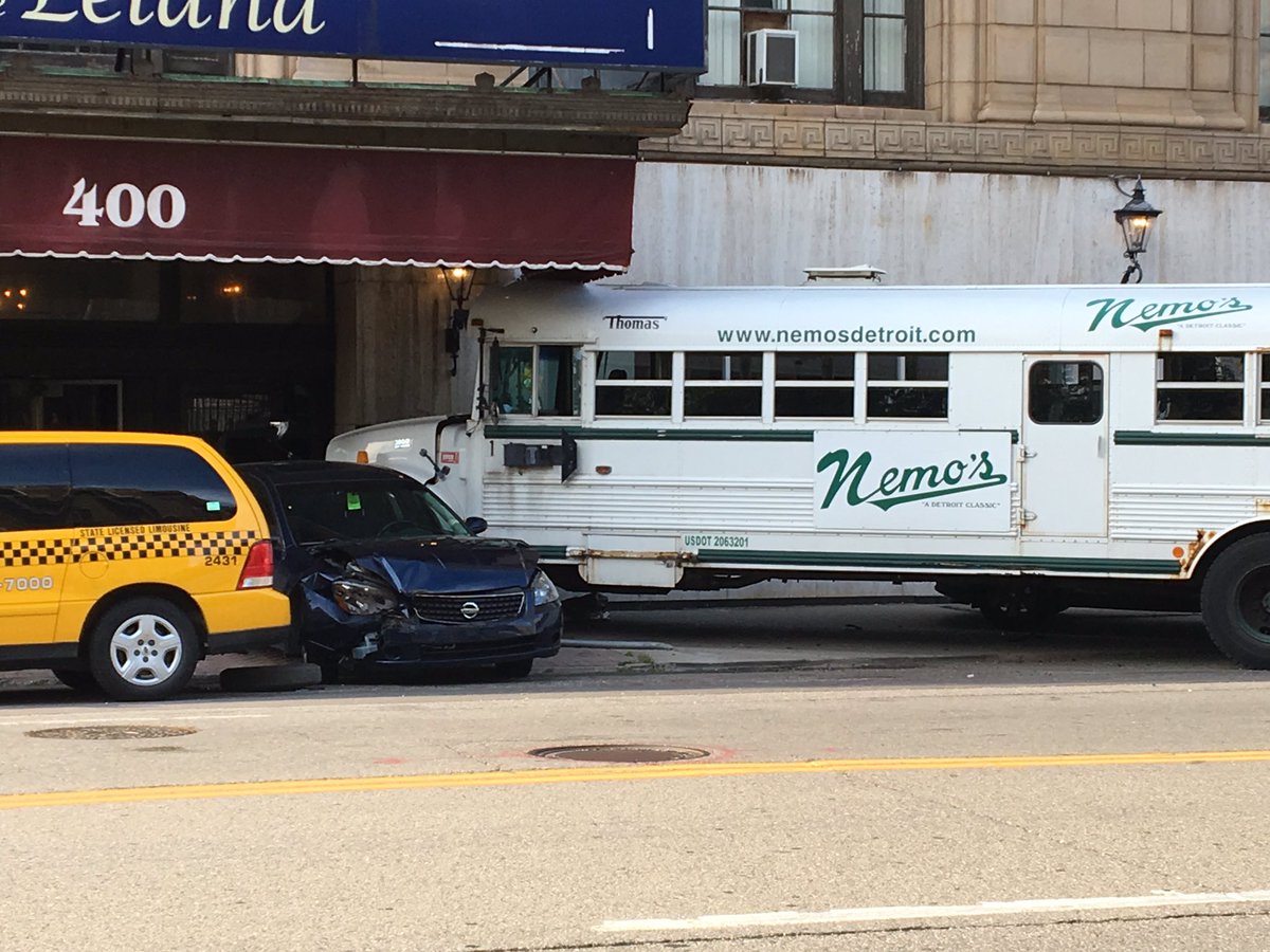 BREAKING A Nemo's Bar bus was involved in an accident in downtown ...