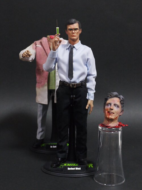 Herbert West Costume Re Animator Herbert West 8" Inch Action Figure