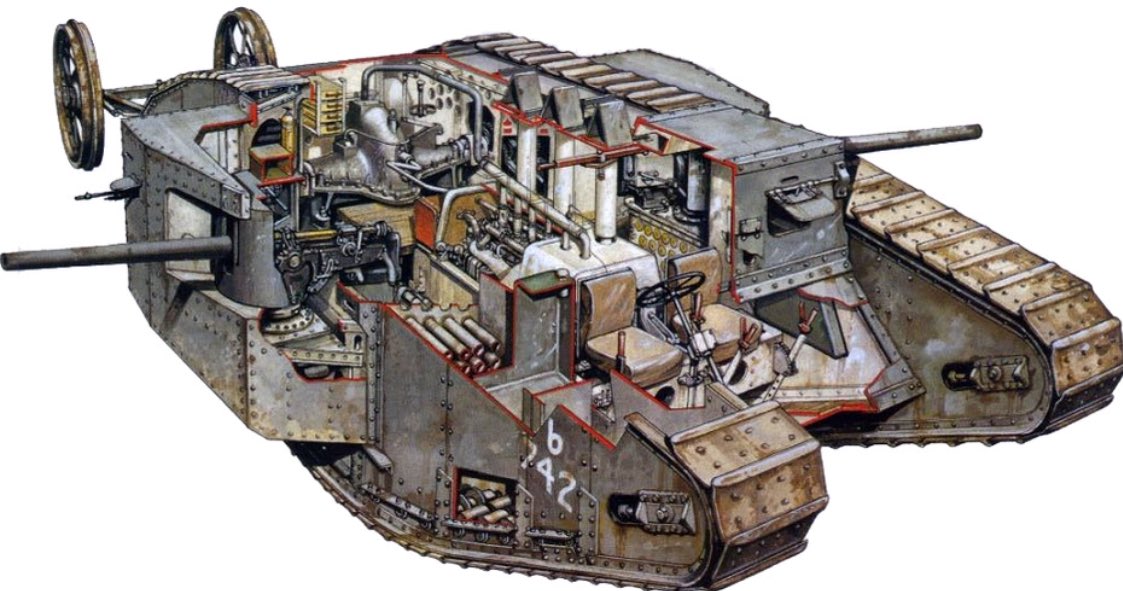 Ww1 Tanks Inside