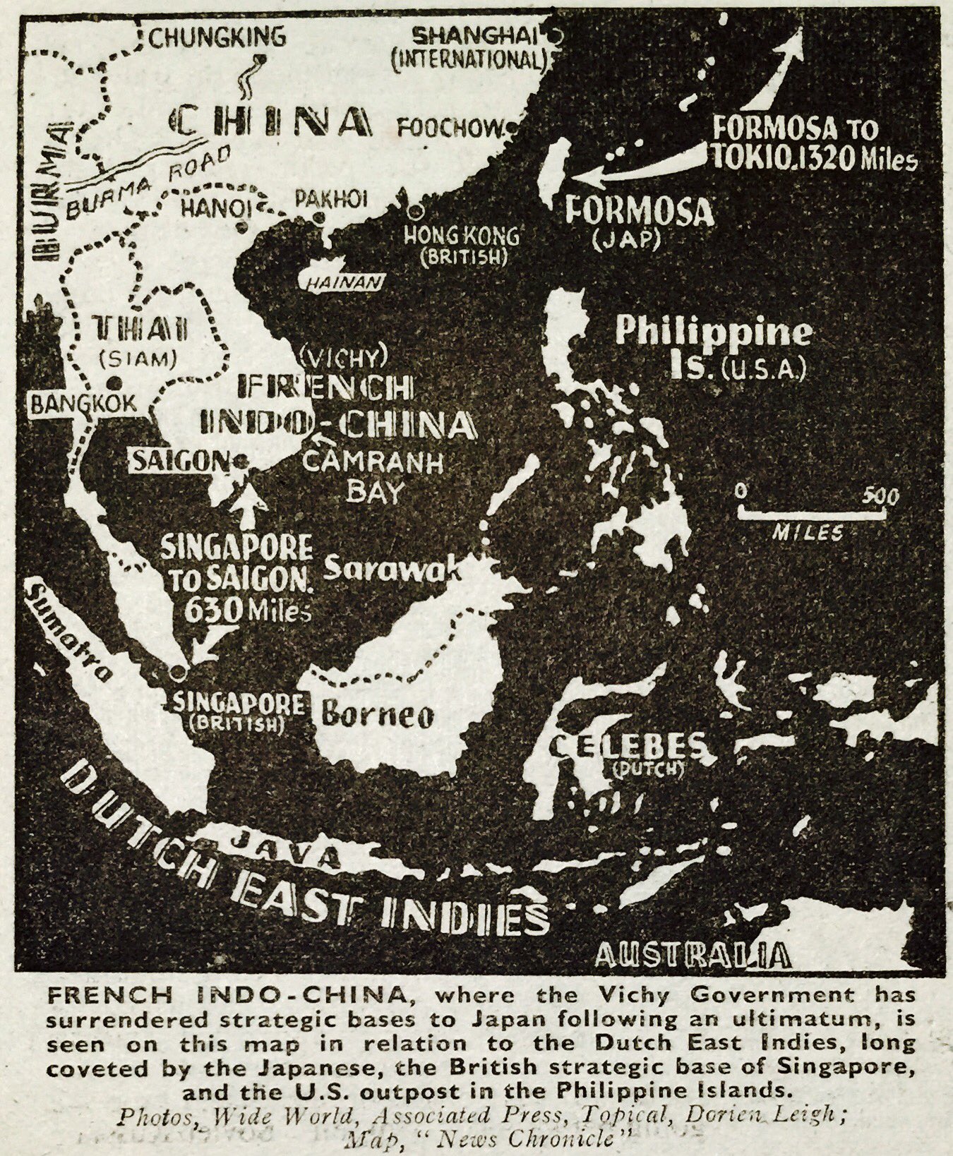 Chungking Map Ww2