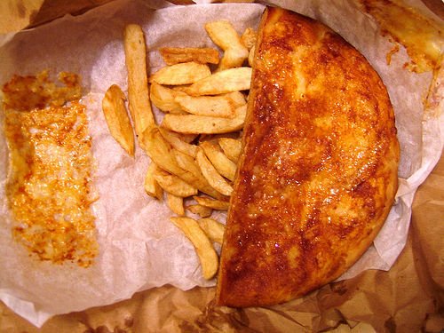 Scottish Deep Fried Pizza
