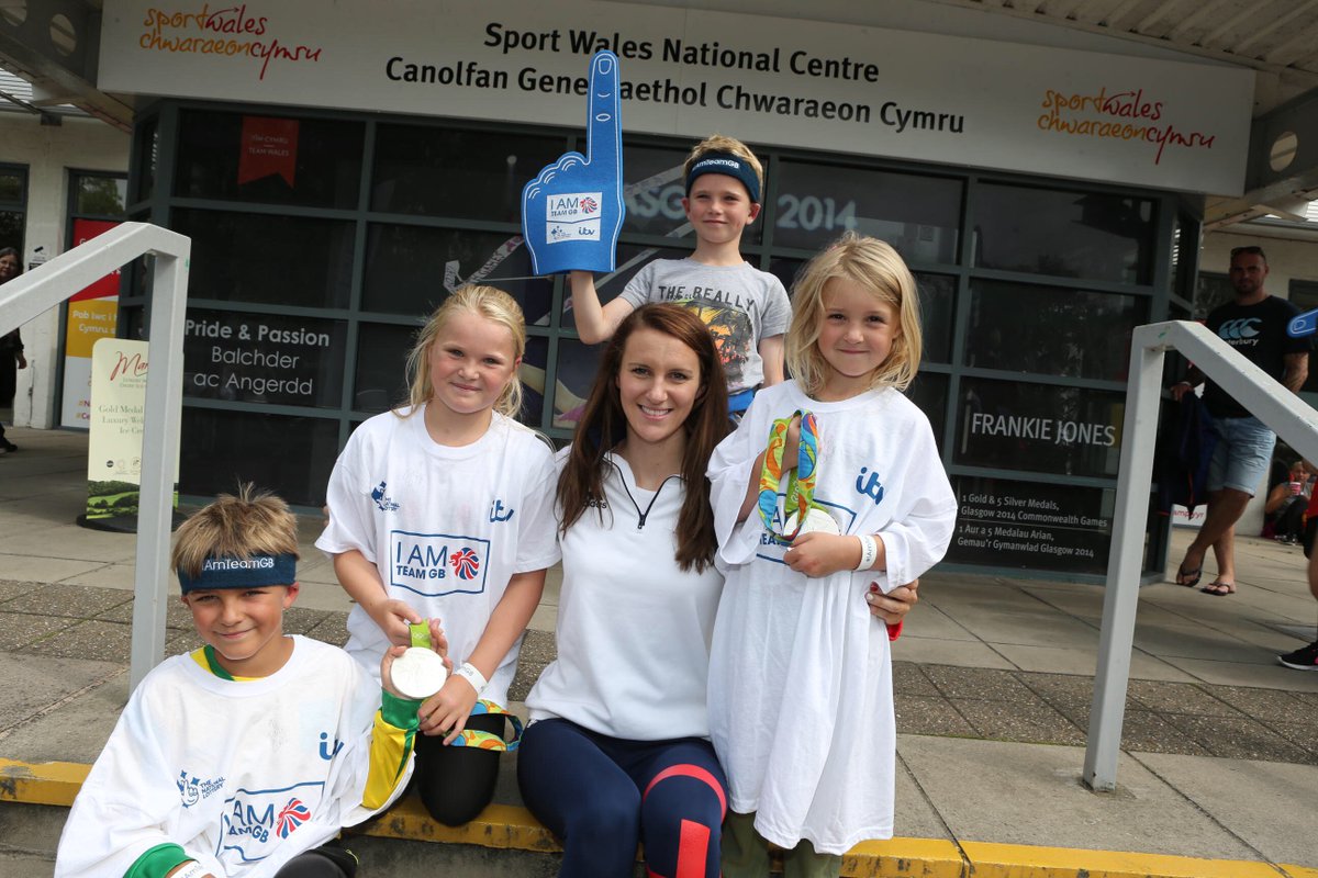 Welsh Olympians take part in I Am Team GB | Wales - ITV News