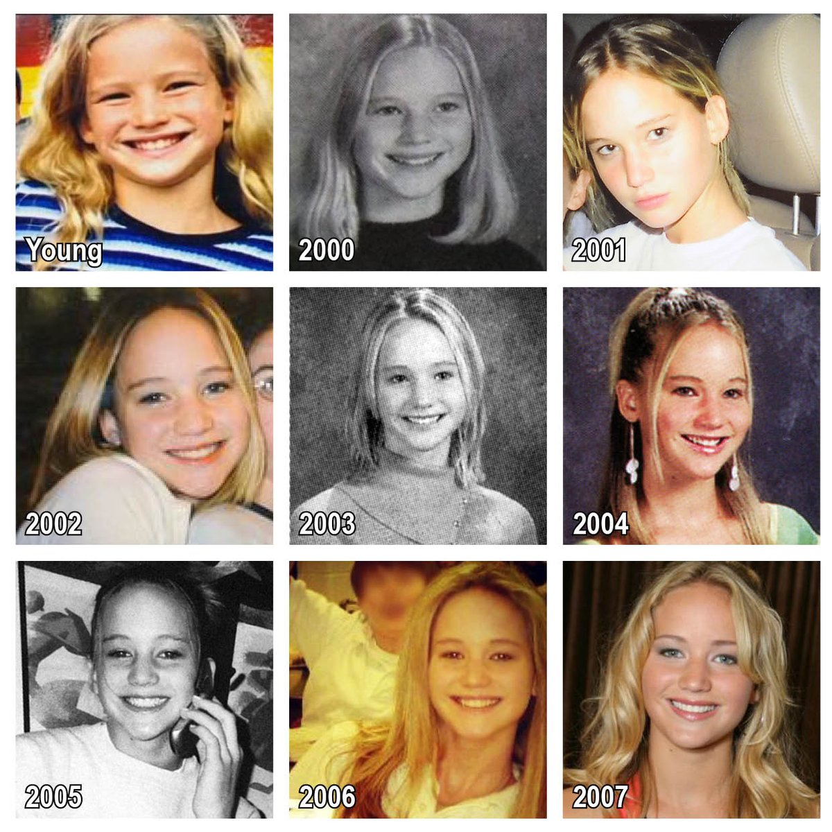 Jennifer Lawrence As A Little Kid