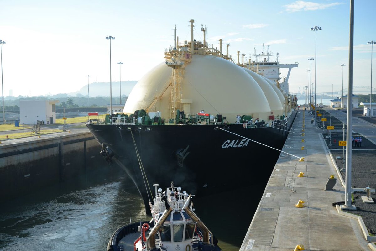 Hoy amanecemos con el buque Galea, primer tránsito tipo MOSS que ...