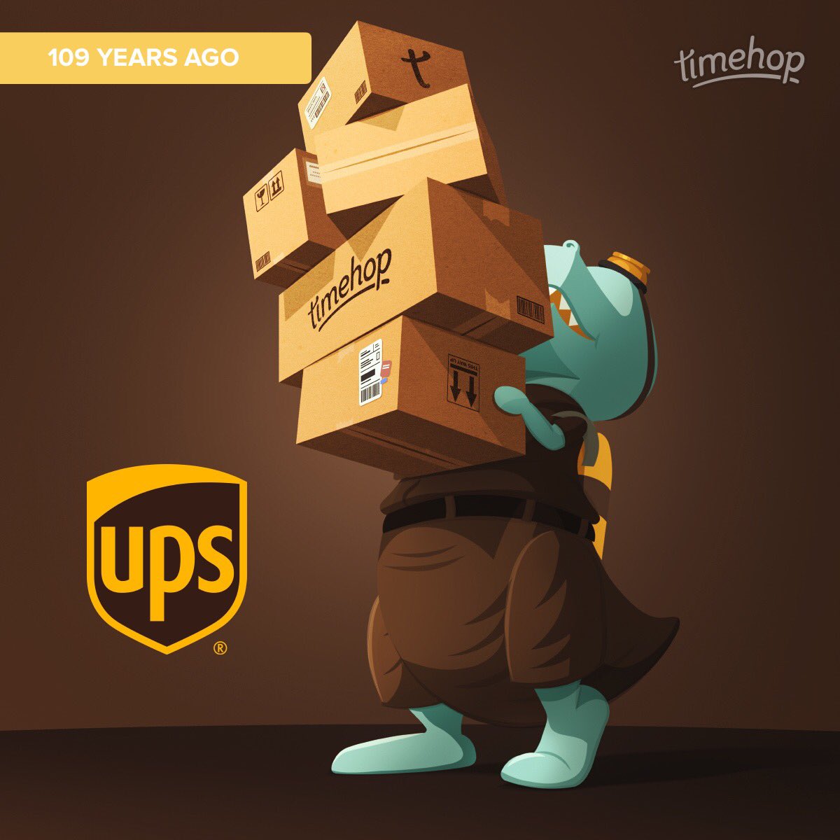 Ups Delivery Man Clipart