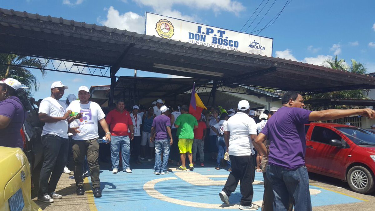 El ipt don bosco en juan díaz es centro de votación en las elecciones ...