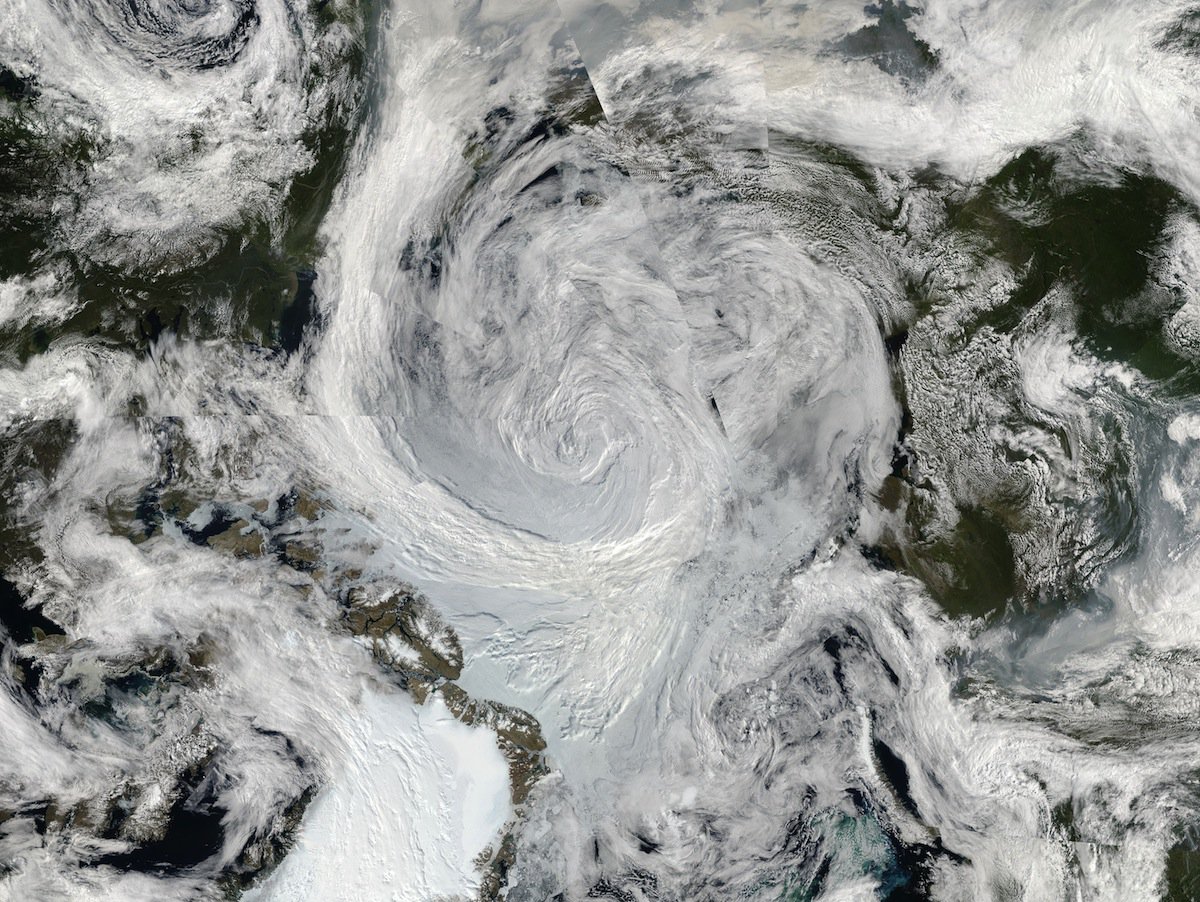 4 years ago, an unusual Arctic cyclone turned the North Pole into a ...