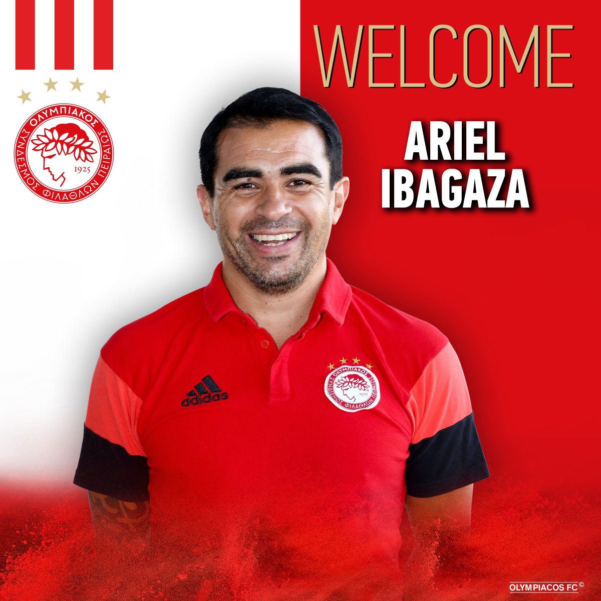 Ariel ibagaza se incorpora al cuerpo técnico de #olympiacos. ex jugador ...