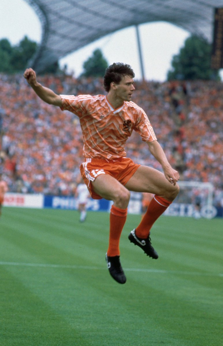 Dutch: #OnThisDay in 1995, EURO '88 winner & Dutch legend Marco van Ba...