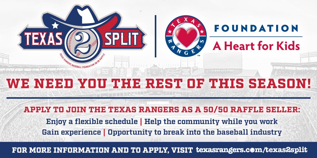We need you! Join our team & help sell raffle tix for the Rangers ...