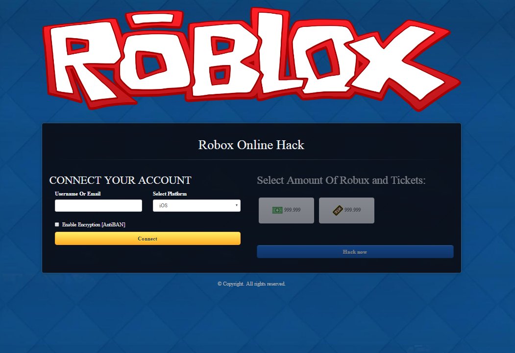 Roblox hack tool