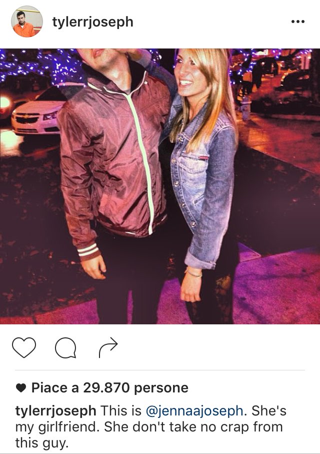 Tyler Joseph And His Girlfriend