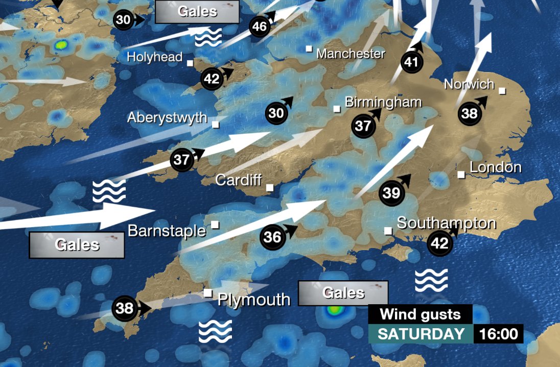 Morning, the story hasn't changed, we're still expecting a very windy ...