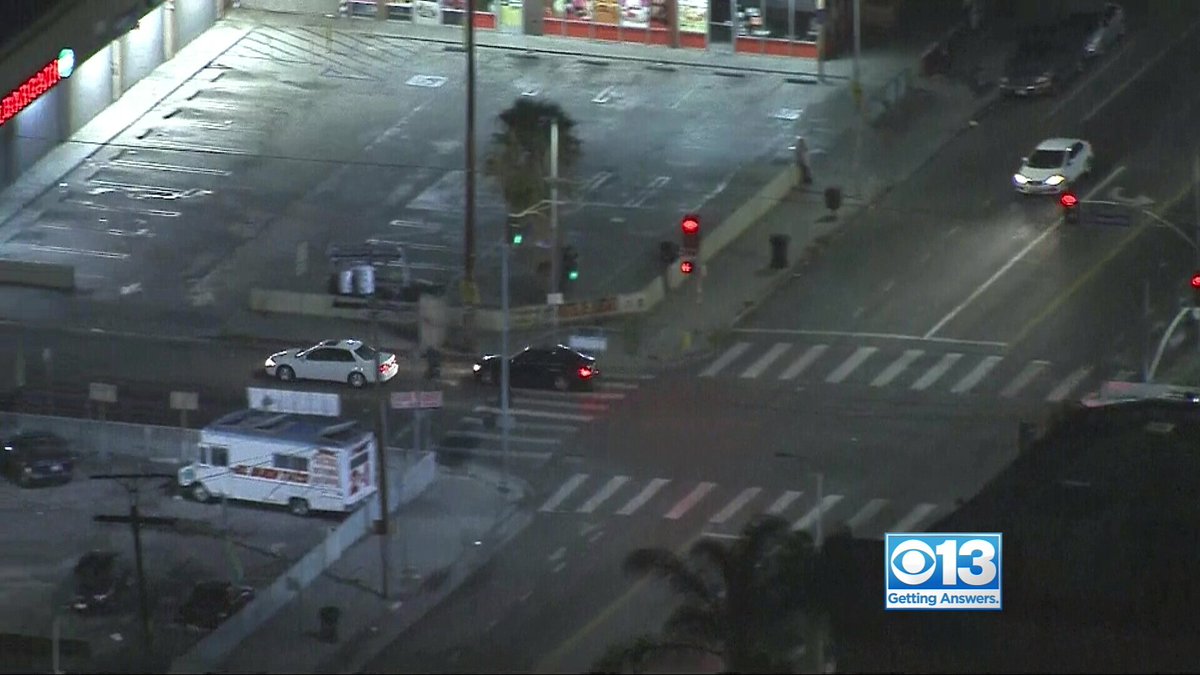 WATCH LIVE: Police pursuit near downtown Los Angeles BREAKING | CBS ...
