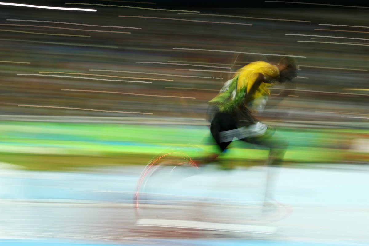 An accurate depiction of Usain Bolt's speed ?? | NBC Olympics | Scoopnest