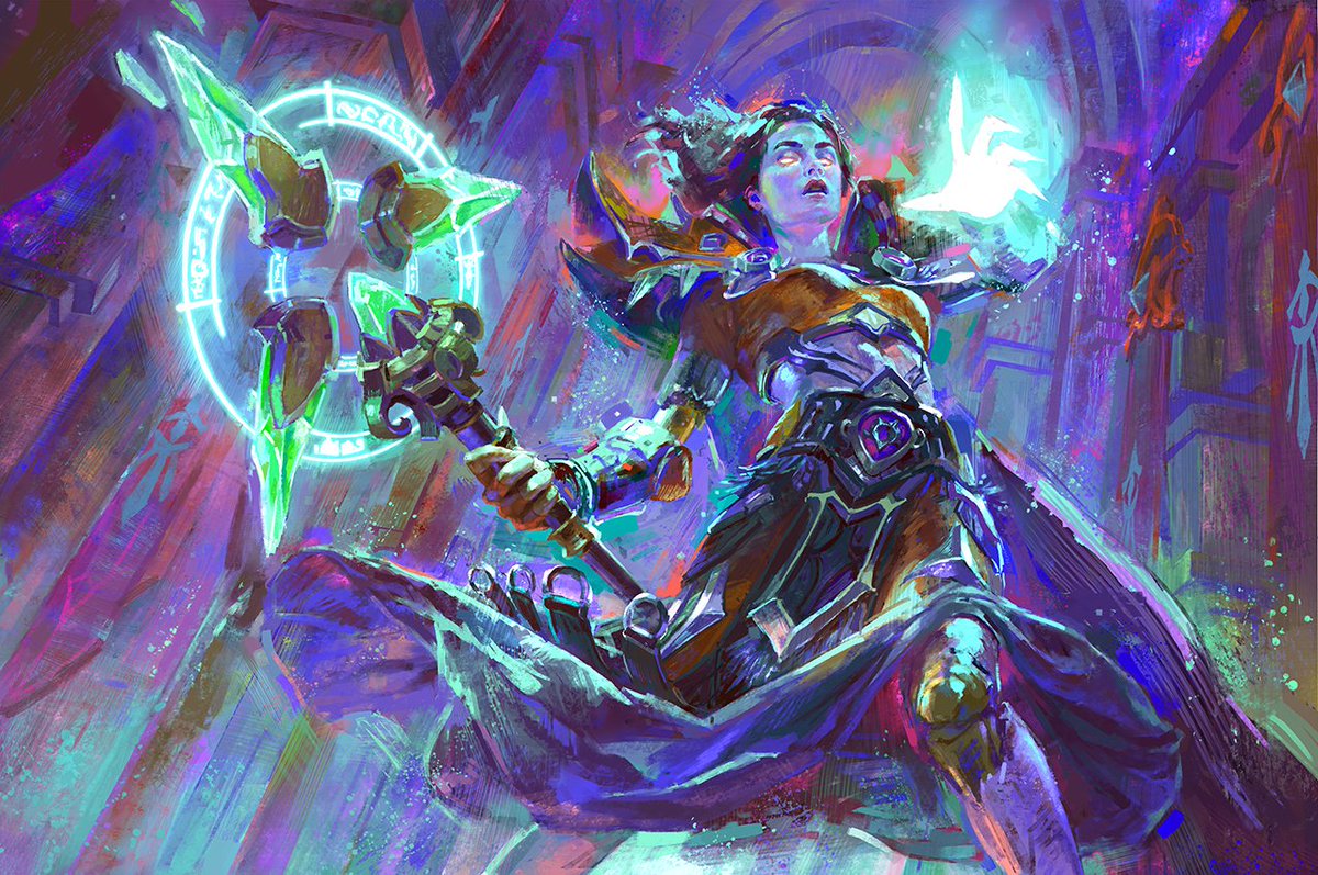 Master arcane arts Aluneth Greatstaff Magna Artifact art Martanael ...