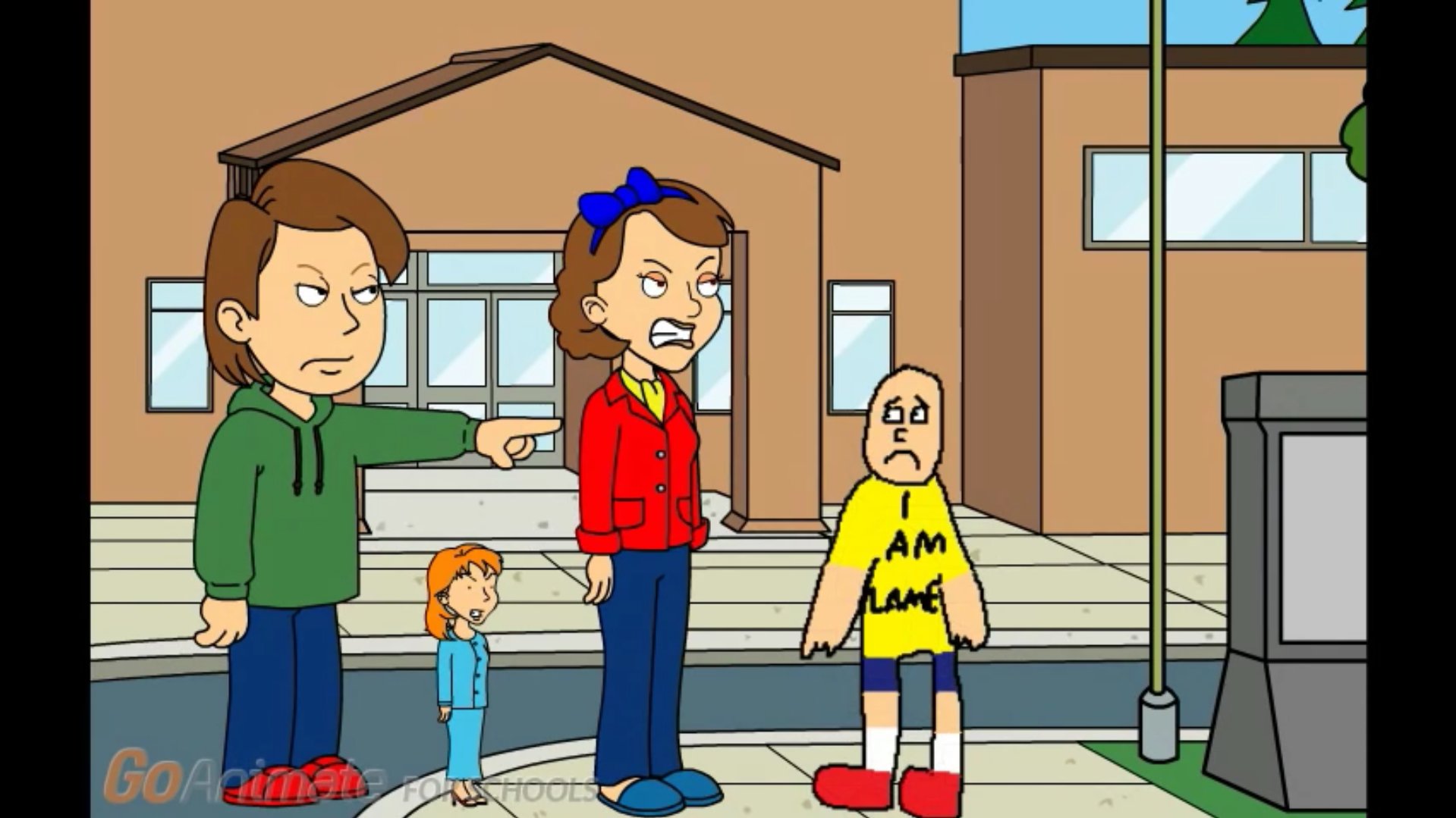 Goanimate Caillou Chuck E Cheese