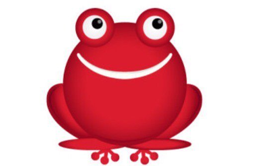 Red Frog Clipart