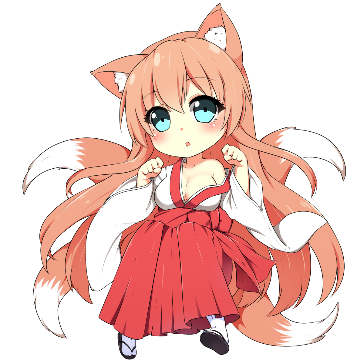 Anime Kitsune Chibi