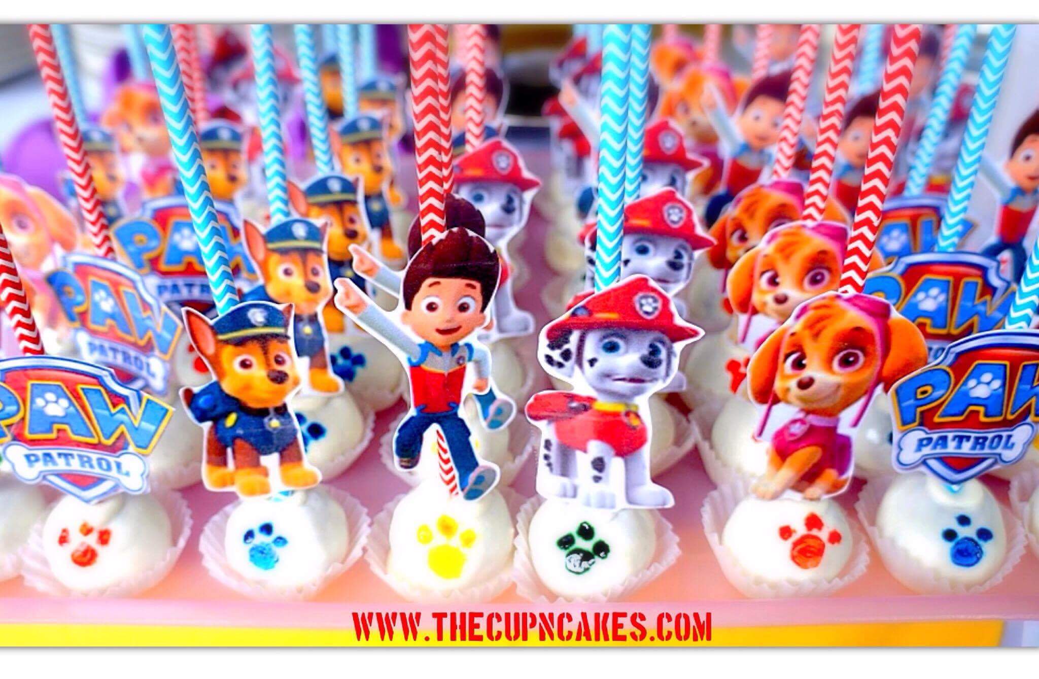 Paw Patrol Cake Pops