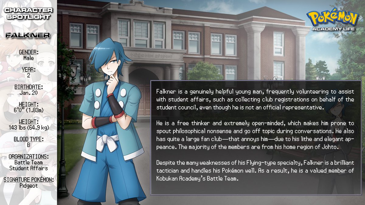 Falkner Pokemon Wallpaper