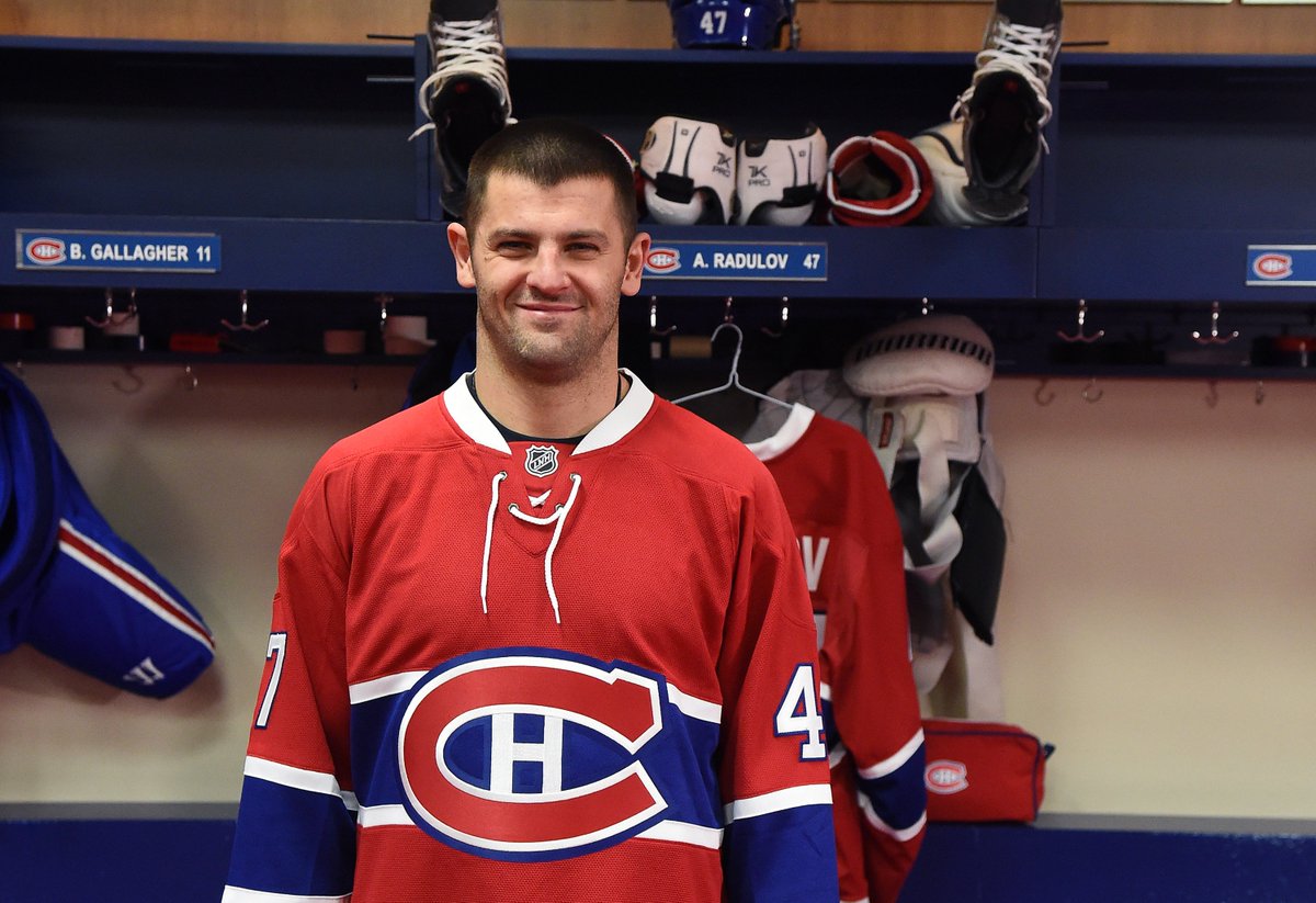 En rappel: Alexander Radulov semble bien heureux d'être de retour au ...