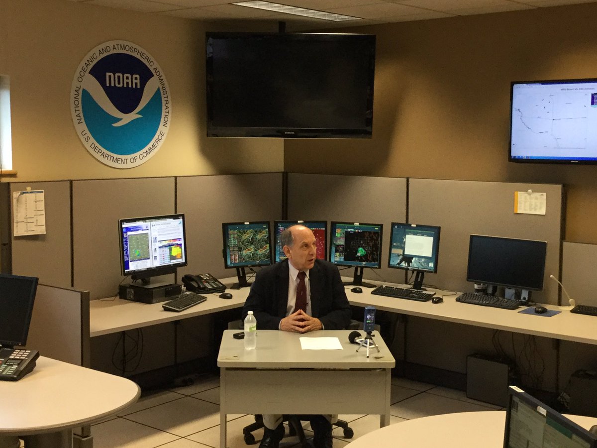 Dr. Louis Uccellini meets our local media and talks about the ...