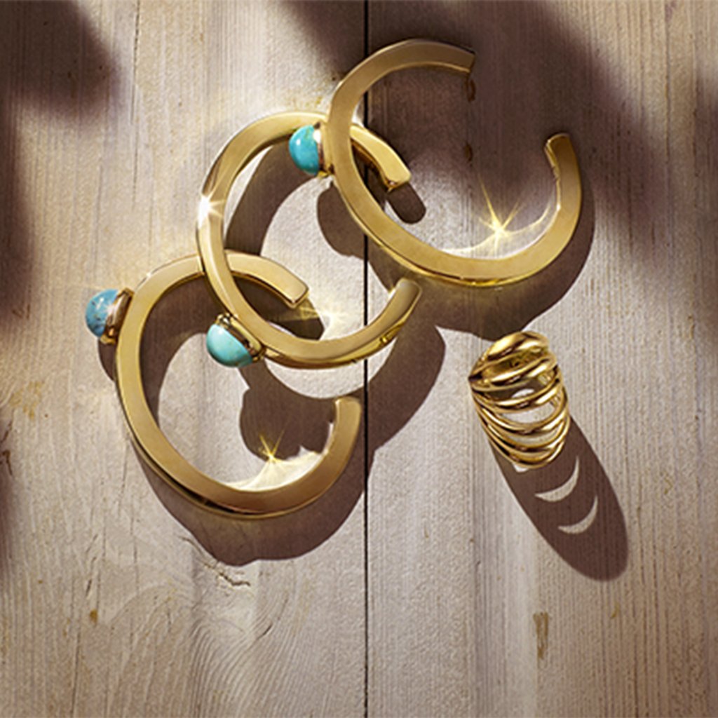 Each piece in Lisa Eisner's jewelry collection is as sculptural as it ...
