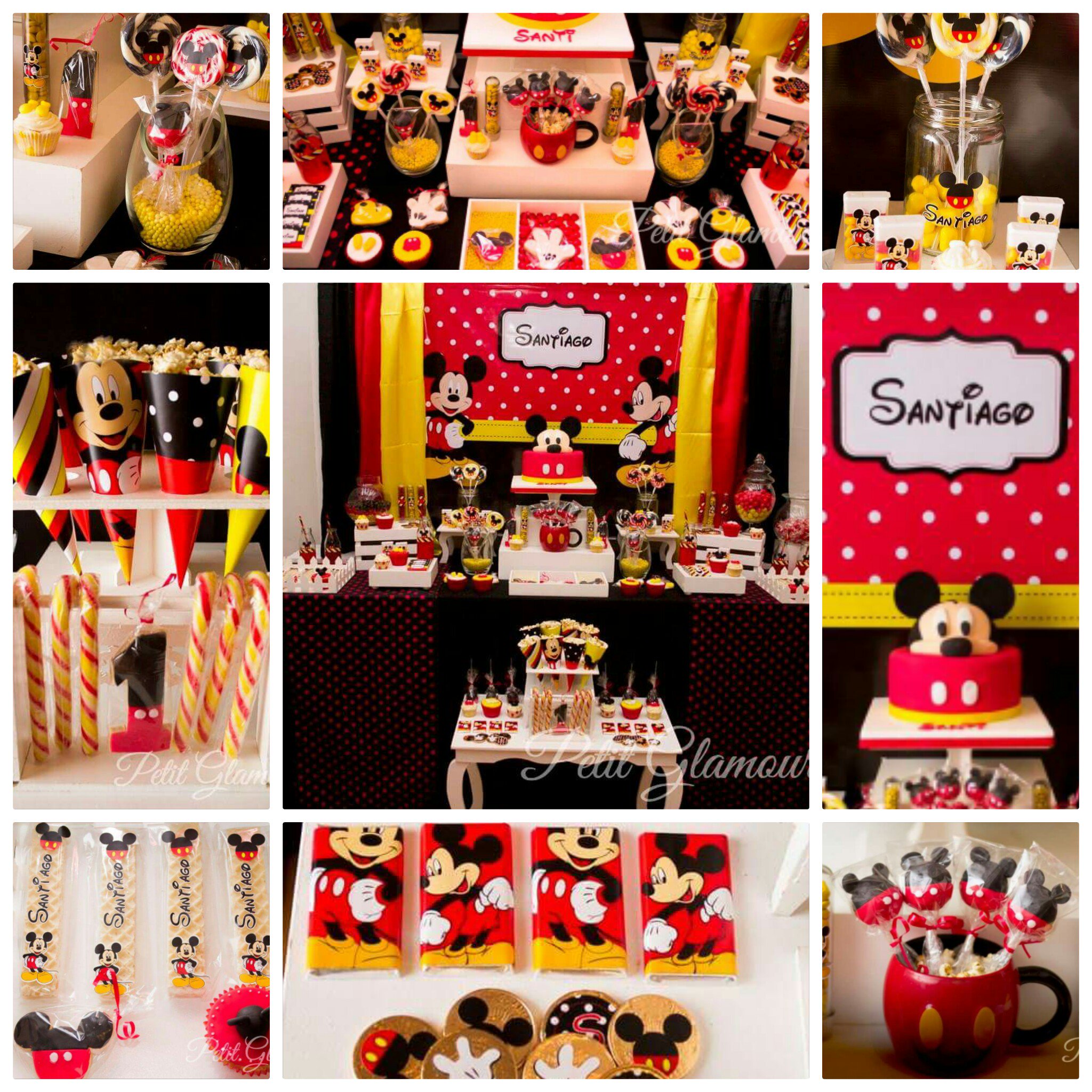Mickey Mouse Candy Bar Buffets