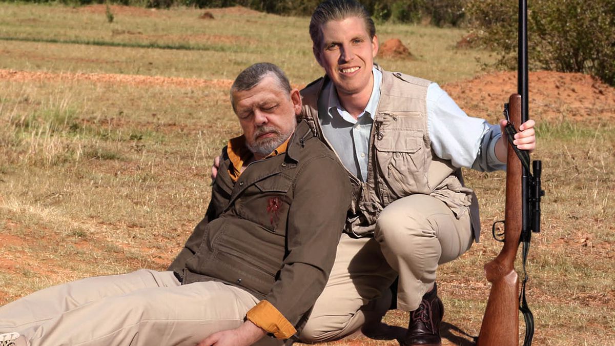 Eric Trump Poses With Carcass Of Safari Guide Shot On African Hunting ...