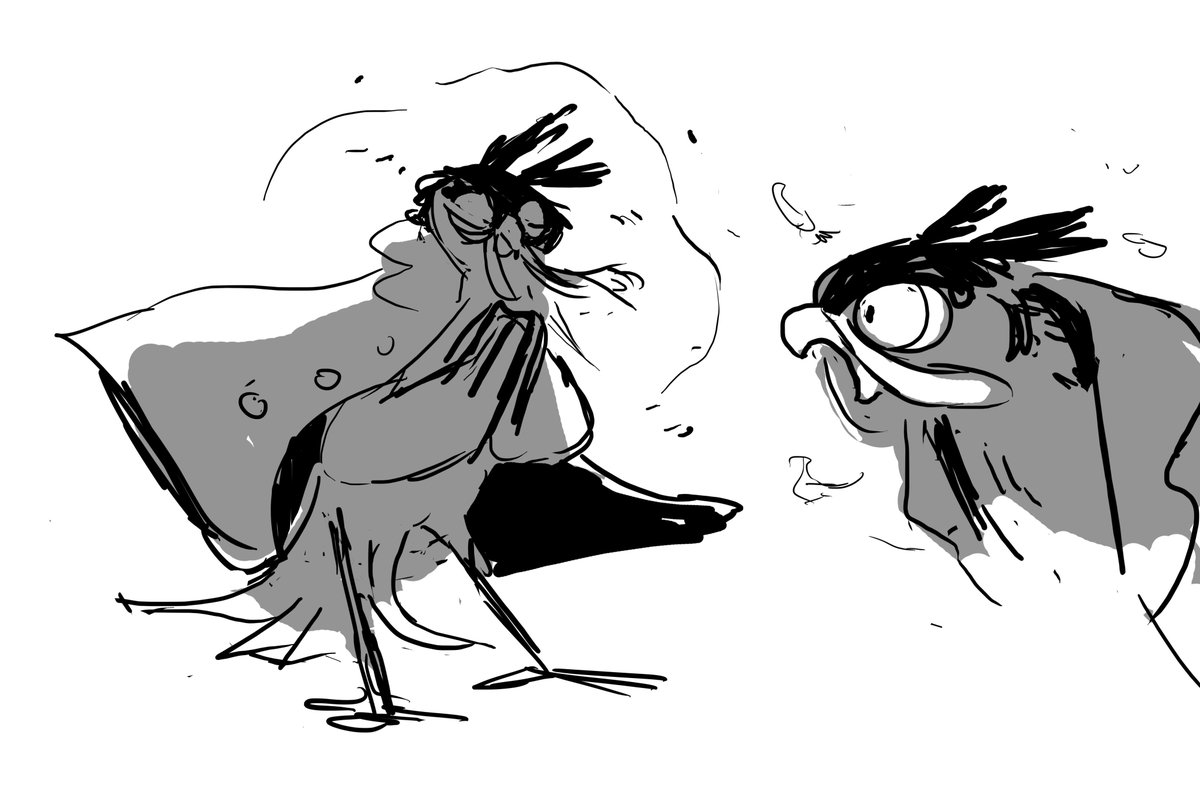 「gonna try to do some daily journal doodles! here's a really 」Rheaの漫画