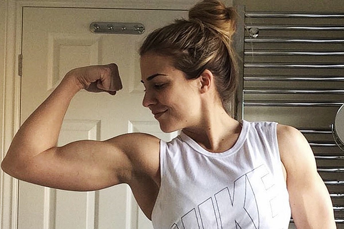 Gemma Atkinson shows off jaw-dropping bikini body in monochrome two ...