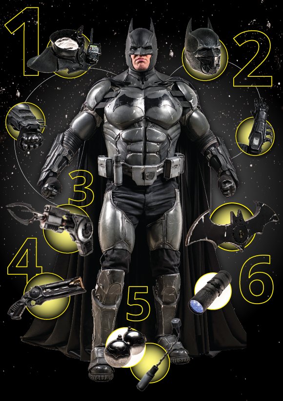 Batman Arkham Origins Gadgets