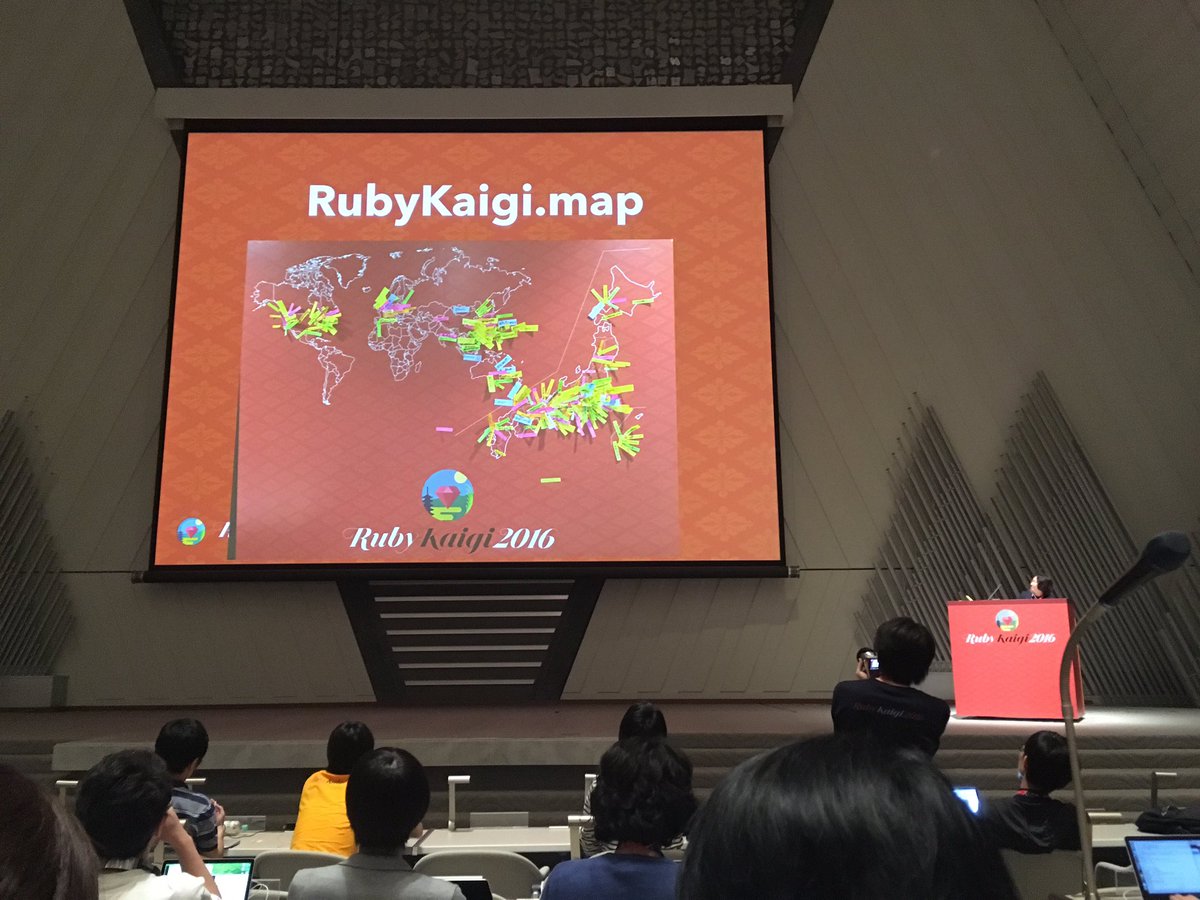 京都開催大成功 RubyKaigiは日本各地で開催できる！ #rubykaigi 2016 クロージング - Togetter [トゥギャッター]