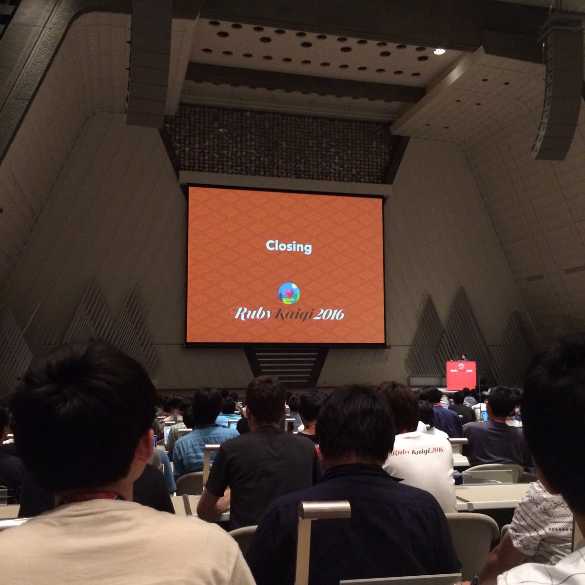 京都開催大成功 RubyKaigiは日本各地で開催できる！ #rubykaigi 2016 クロージング - Togetter [トゥギャッター]
