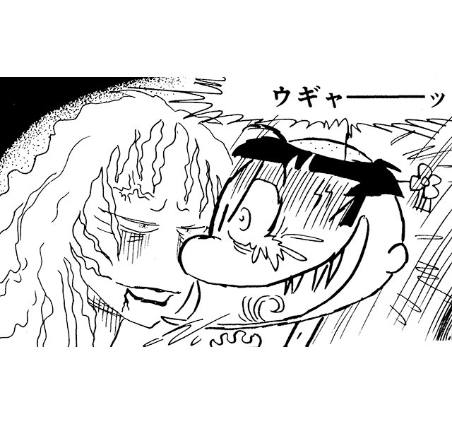 「webギャグ第27話配信完了。ついに見つけた ゆうれいがすむというハゲマス城のあかずの間。ここではクライマックスシーンを」つる姫じゃ〜っ!の漫画