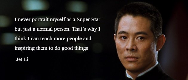 Jet Li Quotes