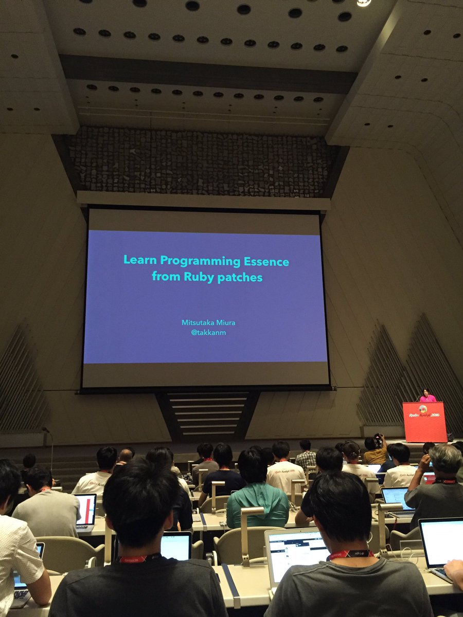 Rubyパッチからプログラミングのエッセンスを学ぶということ #RubyKaigi #RubyKaigiA - Togetter [トゥギャッター]