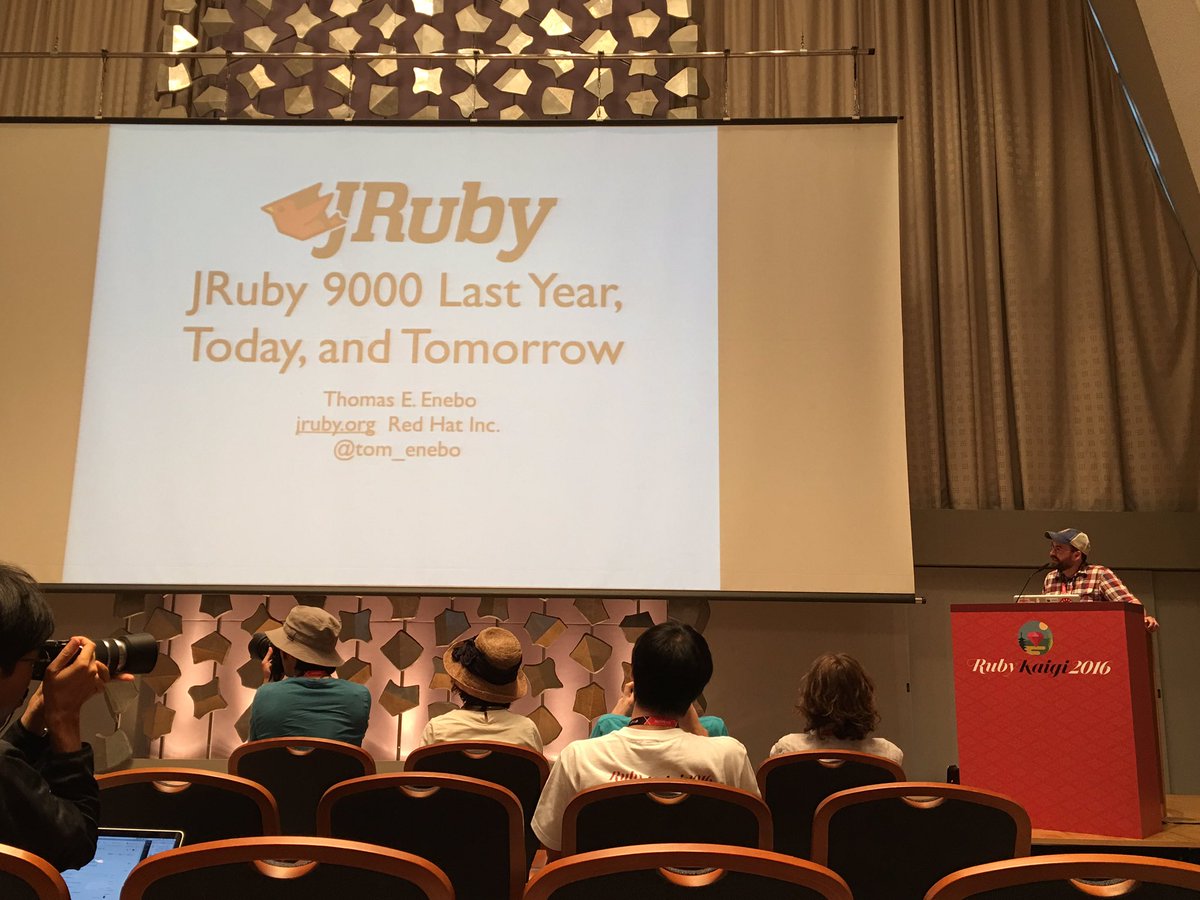 RedHatの中の人が語る JRuby 9000 のメジャーリリースからの1年、そして今後 #RubyKaigi #RubyKaigiB - Togetter [トゥギャッター]
