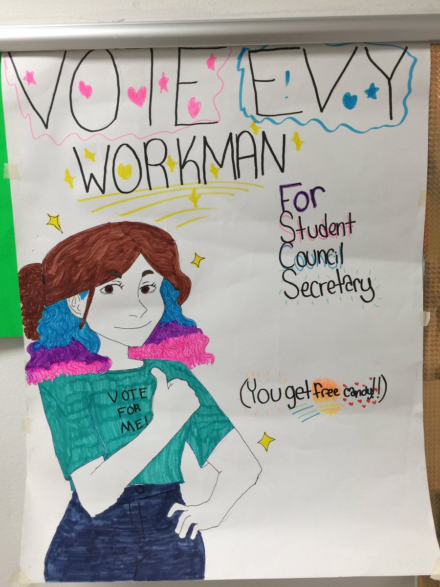 Student Council Posters For Middle School