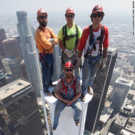 Skyscraper Construction Workers